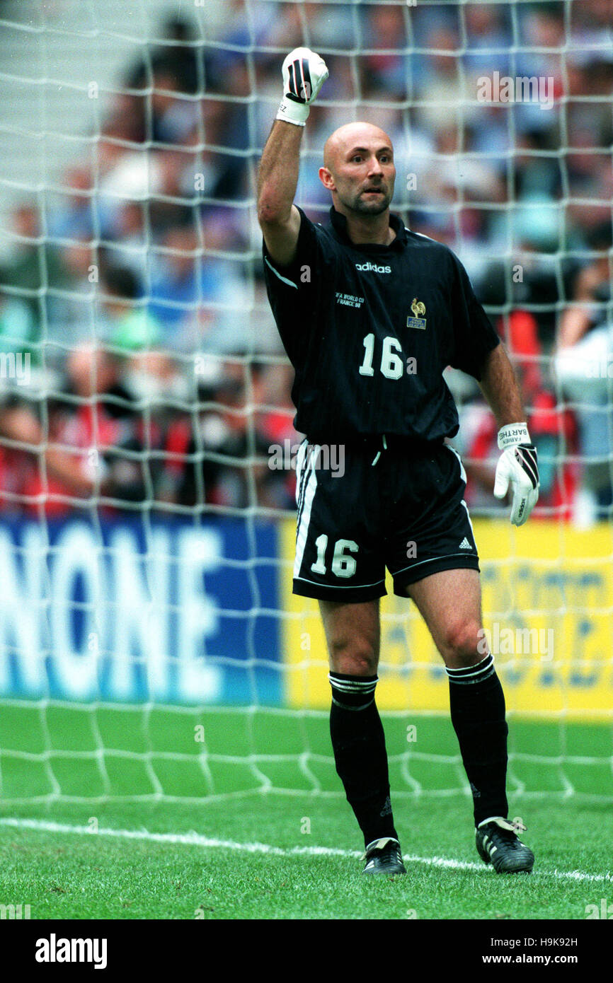 Barthez 1998 hi-res stock photography and images - Alamy