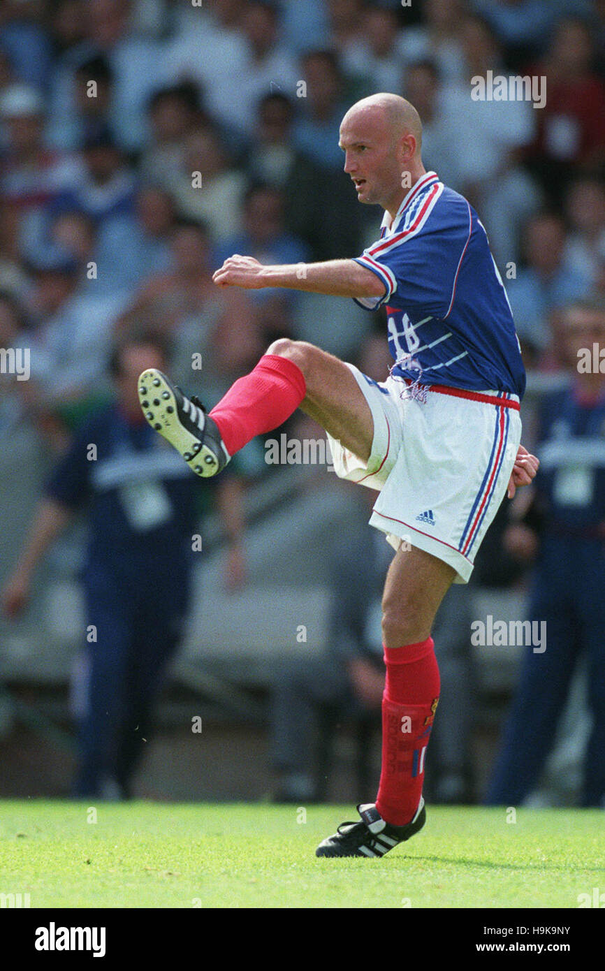FRANK LEBOEUF FRANCE & CHELSEA FC 24 June 1998 Stock Photo - Alamy