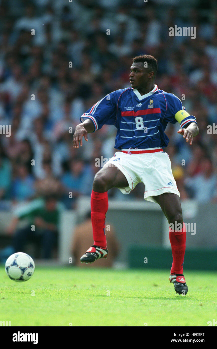 MARCEL DESAILLY FRANCE & CHELSEA FC 24 June 1998 Stock Photo - Alamy