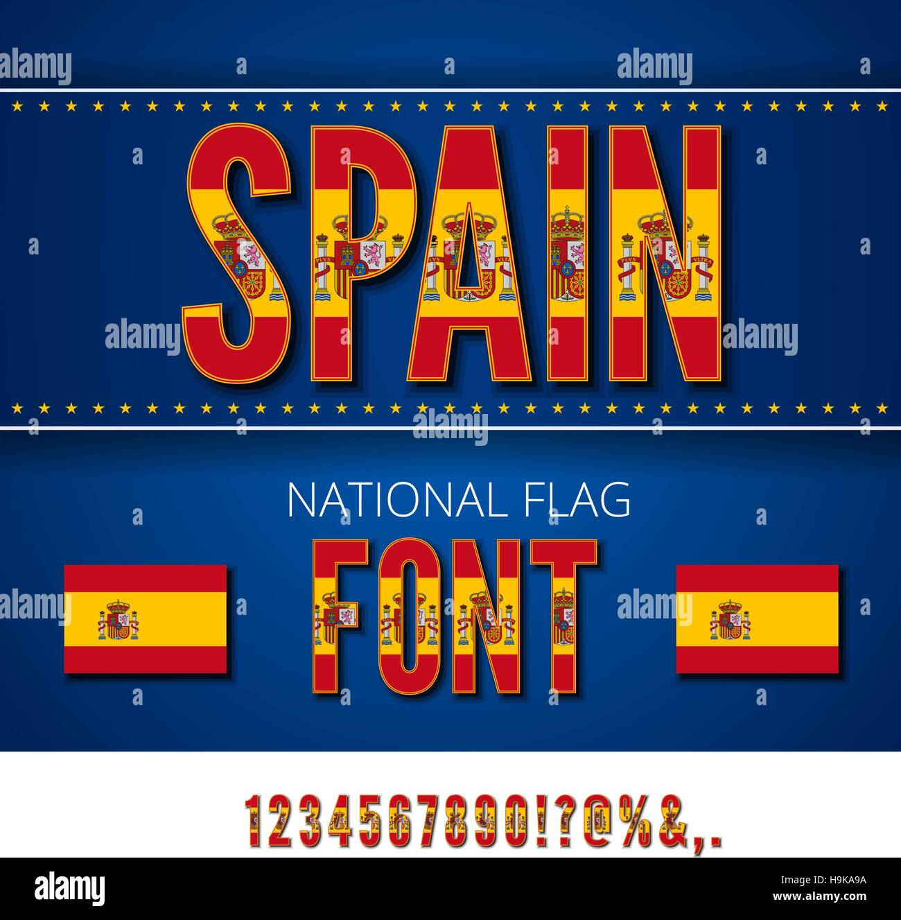 Flag and coat of arms Stock Vector Images - Alamy