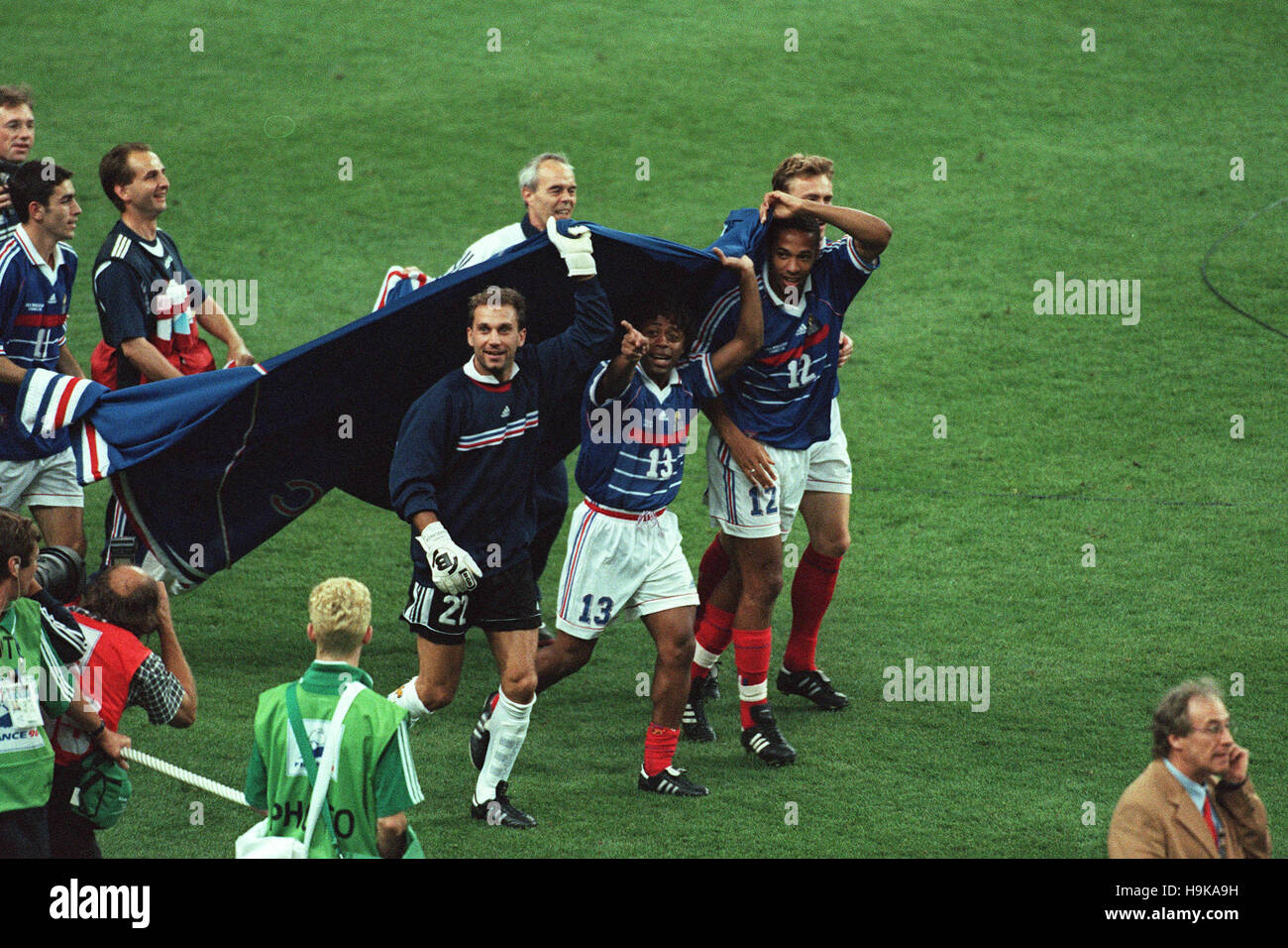 France football team 1998 hi-res stock photography and images - Alamy