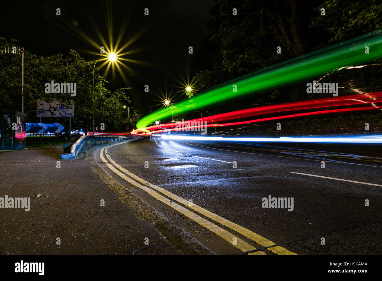 Trails passing hi-res stock photography and images - Alamy