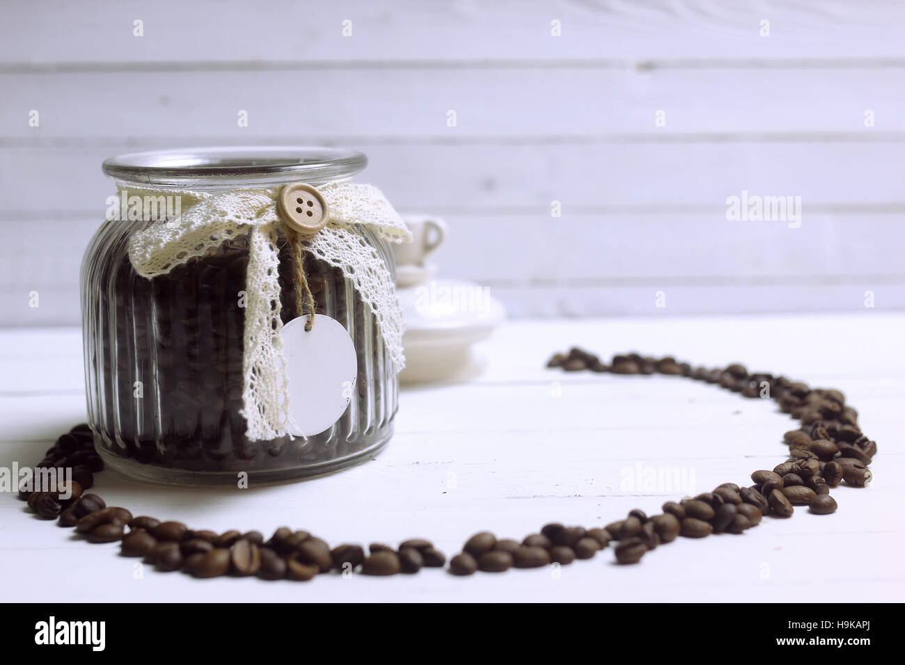 coffee bean arrow Stock Photo - Alamy