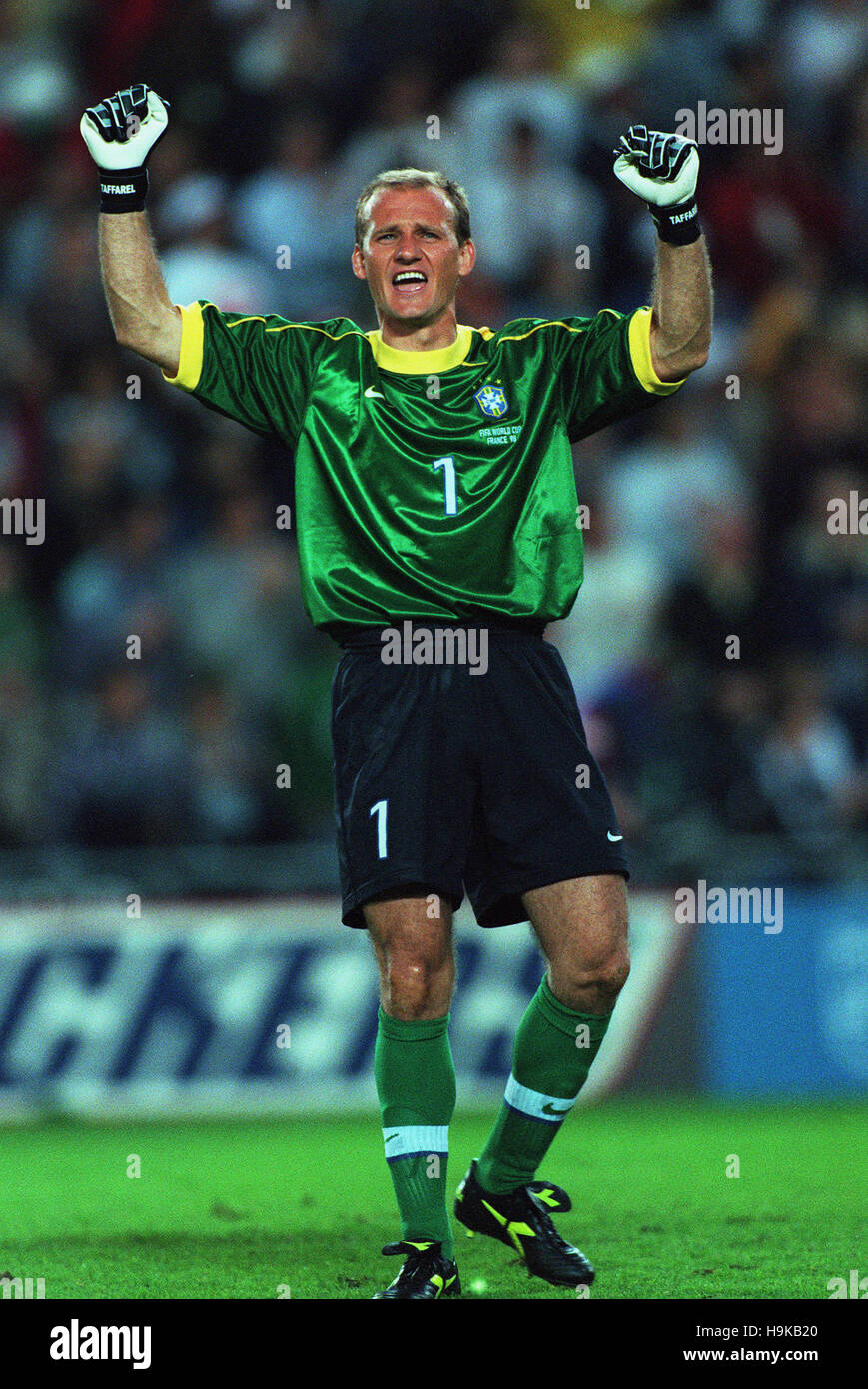 TAFFAREL BRAZIL V DENMARK 03 July 1998 Stock Photo - Alamy