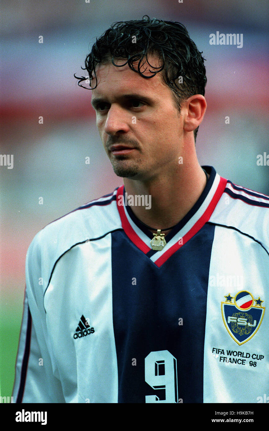 PREDRAG MIJATOVIC YUGOSLAVIA 07 July 1998 Stock Photo - Alamy