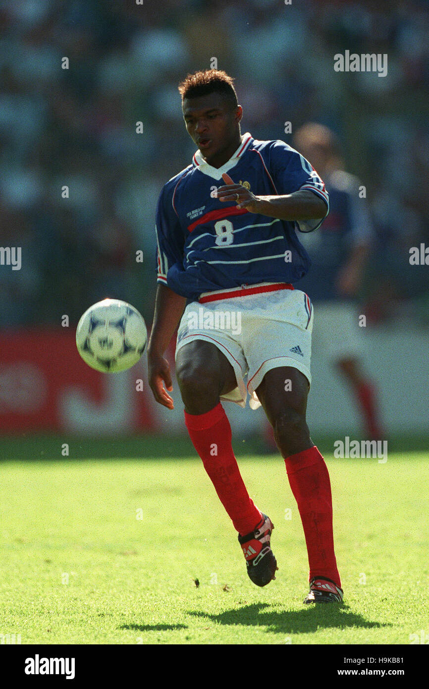 MARCEL DESAILLY FRANCE & CHELSEA FC 07 July 1998 Stock Photo - Alamy