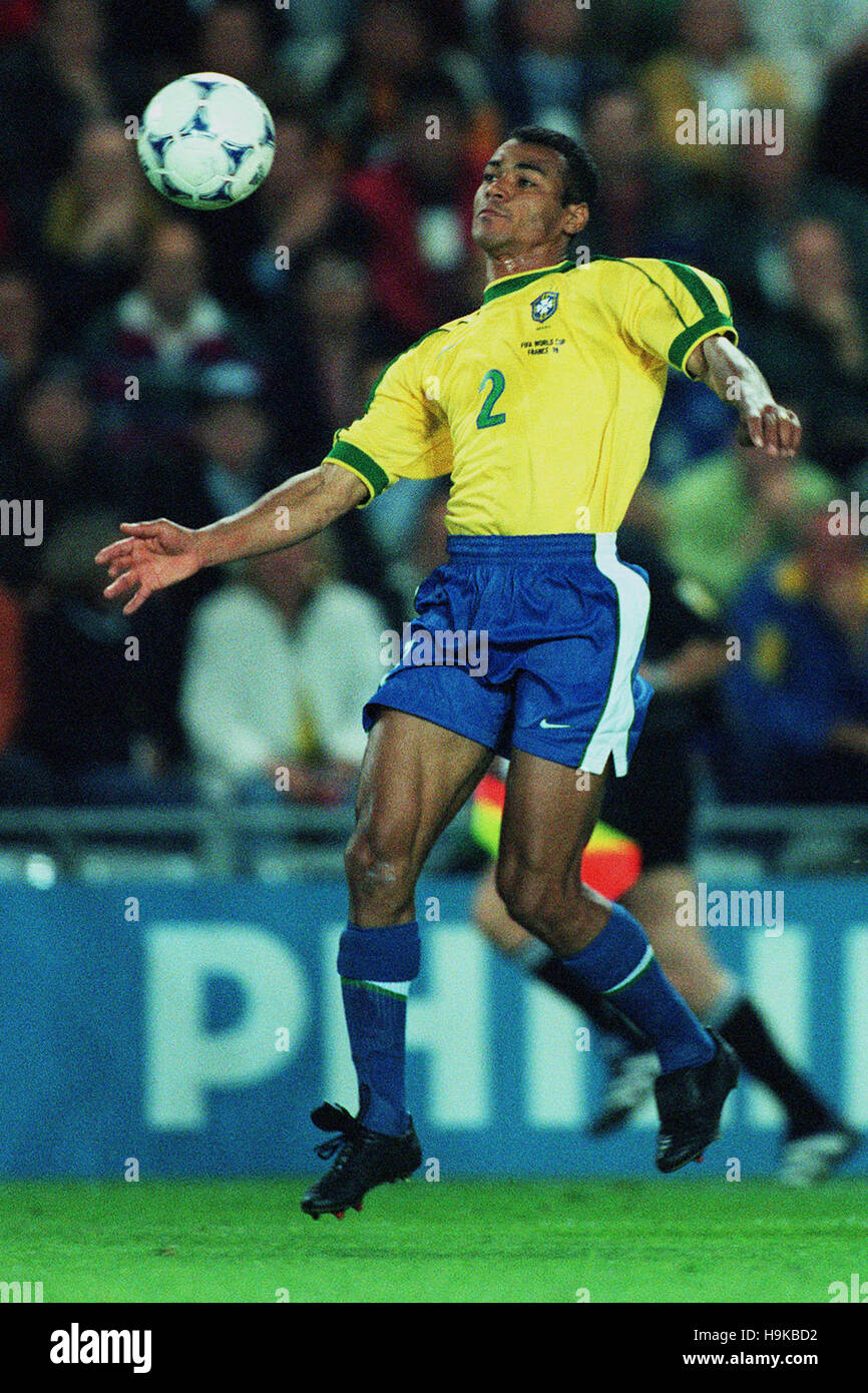 CAFU BRAZIL & AS ROMA 16 June 1998 Stock Photo - Alamy
