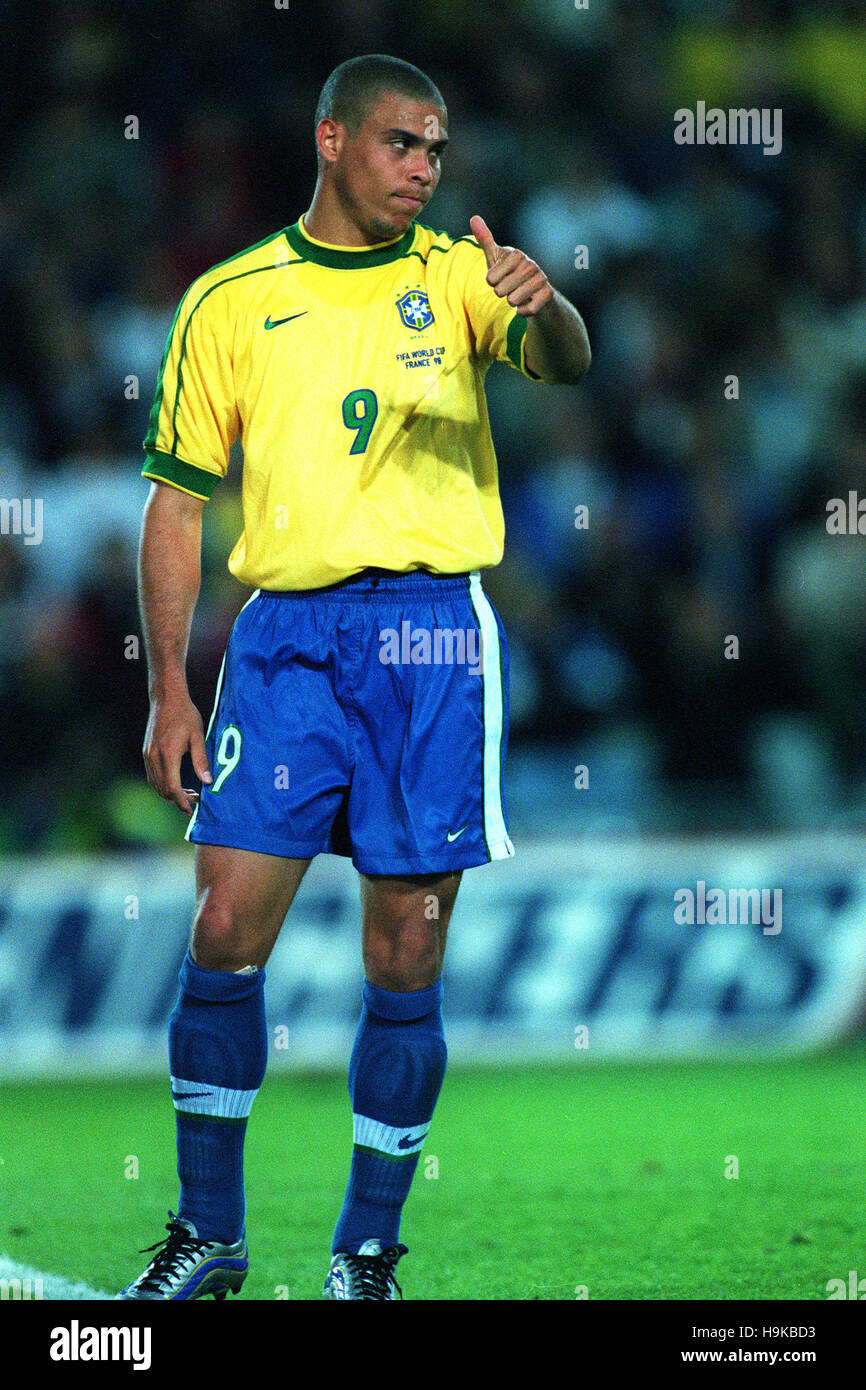 RONALDO BRAZIL 16 June 1998 Stock Photo - Alamy