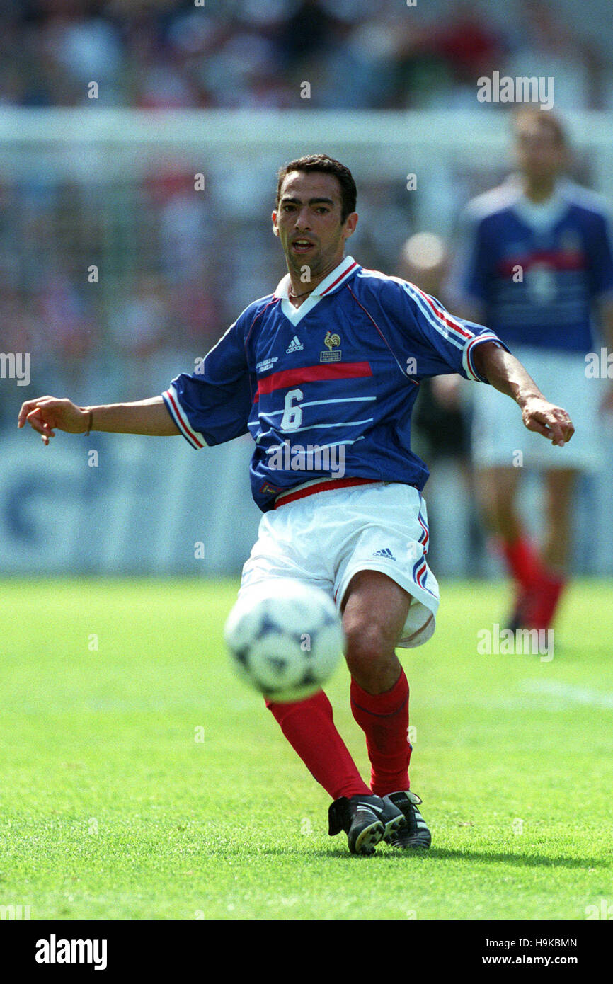 YOURI DJORKAEFF FRANCE & INTER MILAN FC 06 July 1998 Stock Photo - Alamy