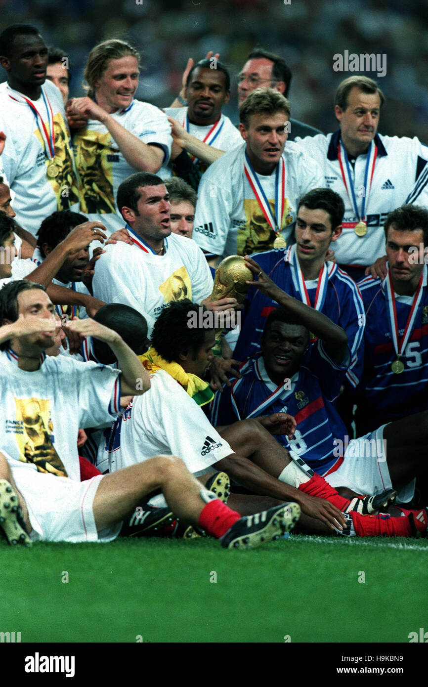 France football team 1998 hi-res stock photography and images - Alamy