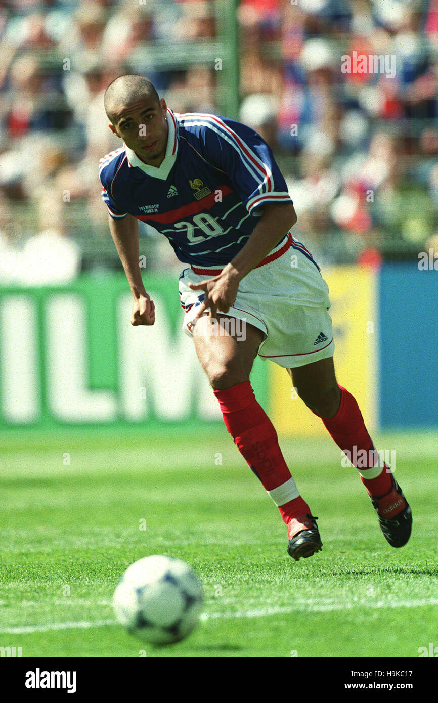 DAVID TREZEGUET FRANCE & AS MONACO 28 June 1998 Stock Photo - Alamy