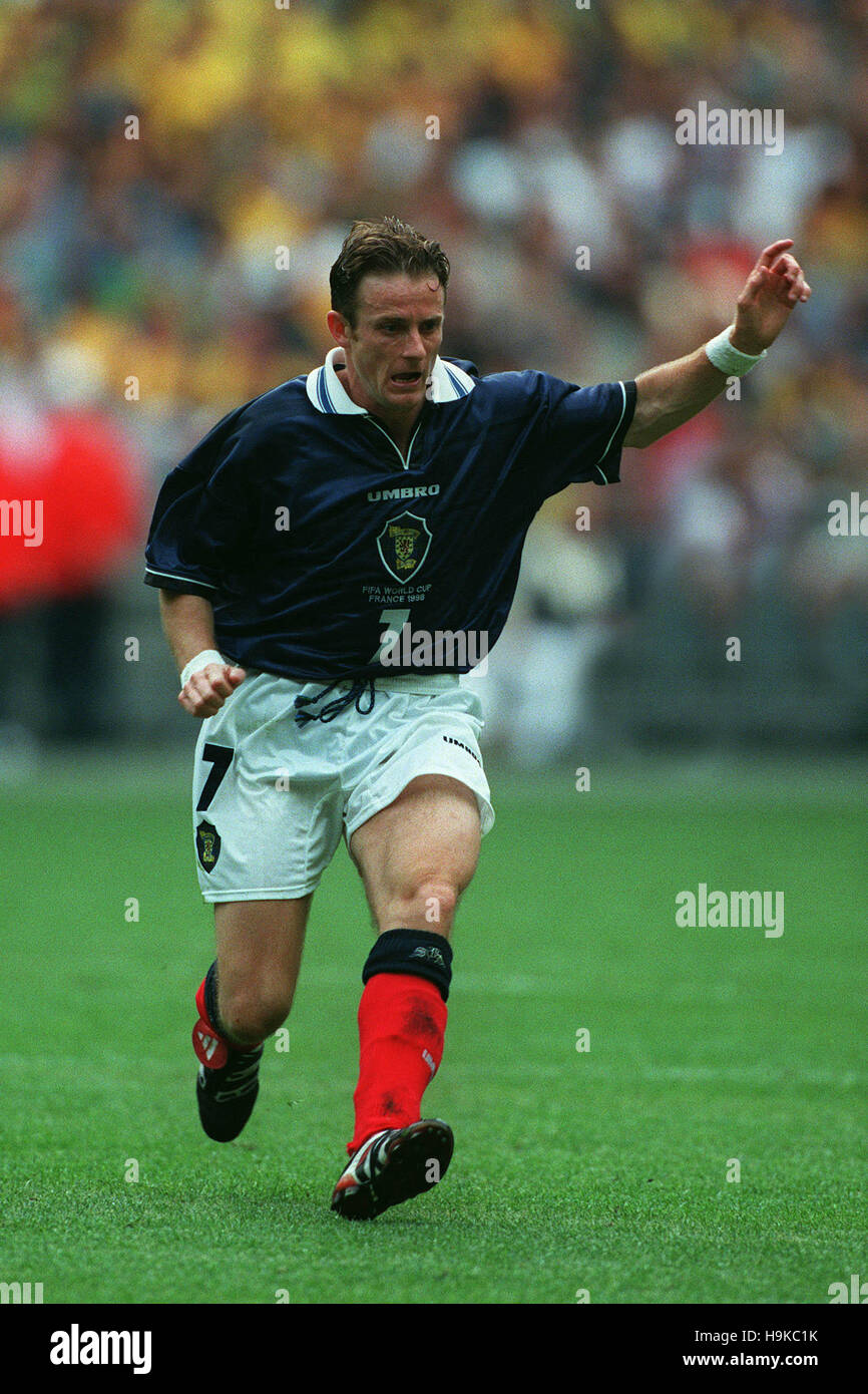 KEVIN GALLACHER SCOTLAND & BLACKBURN ROVERS FC 10 July 1998 Stock Photo ...