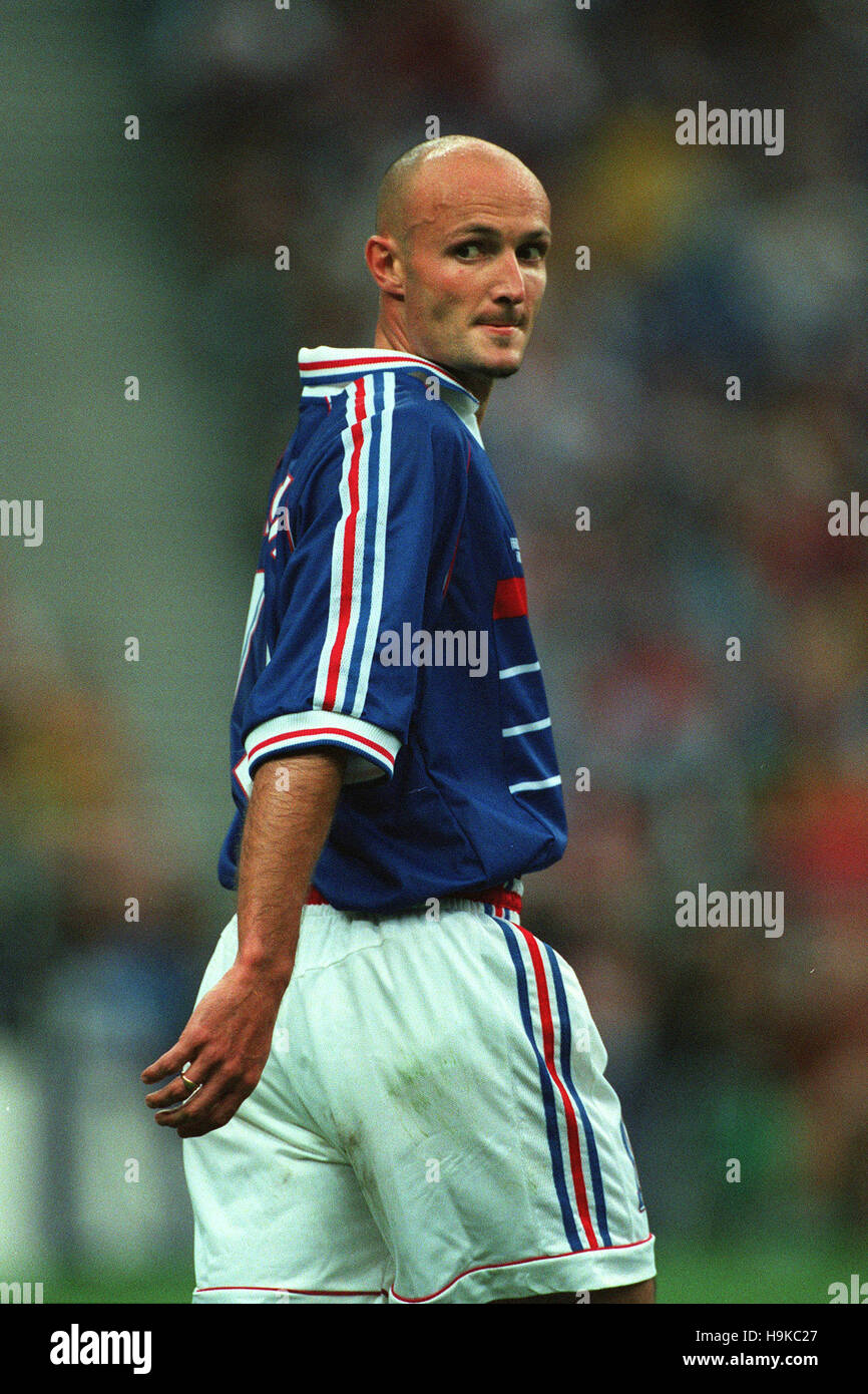 FRANK LEBOEUF FRANCE & CHELSEA FC 12 July 1998 Stock Photo - Alamy