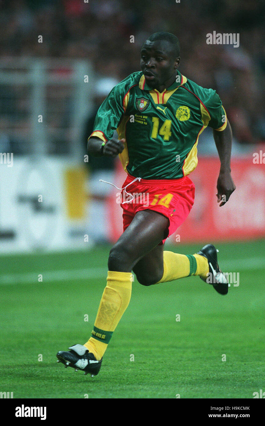 AUGUSTINE SIMO CAMEROON 11 June 1998 Stock Photo - Alamy