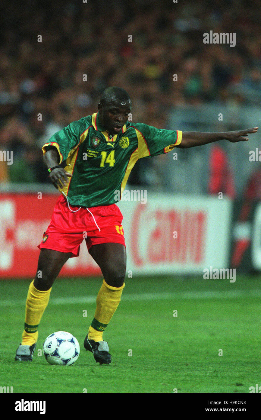 AUGUSTINE SIMO CAMEROON 11 June 1998 Stock Photo - Alamy