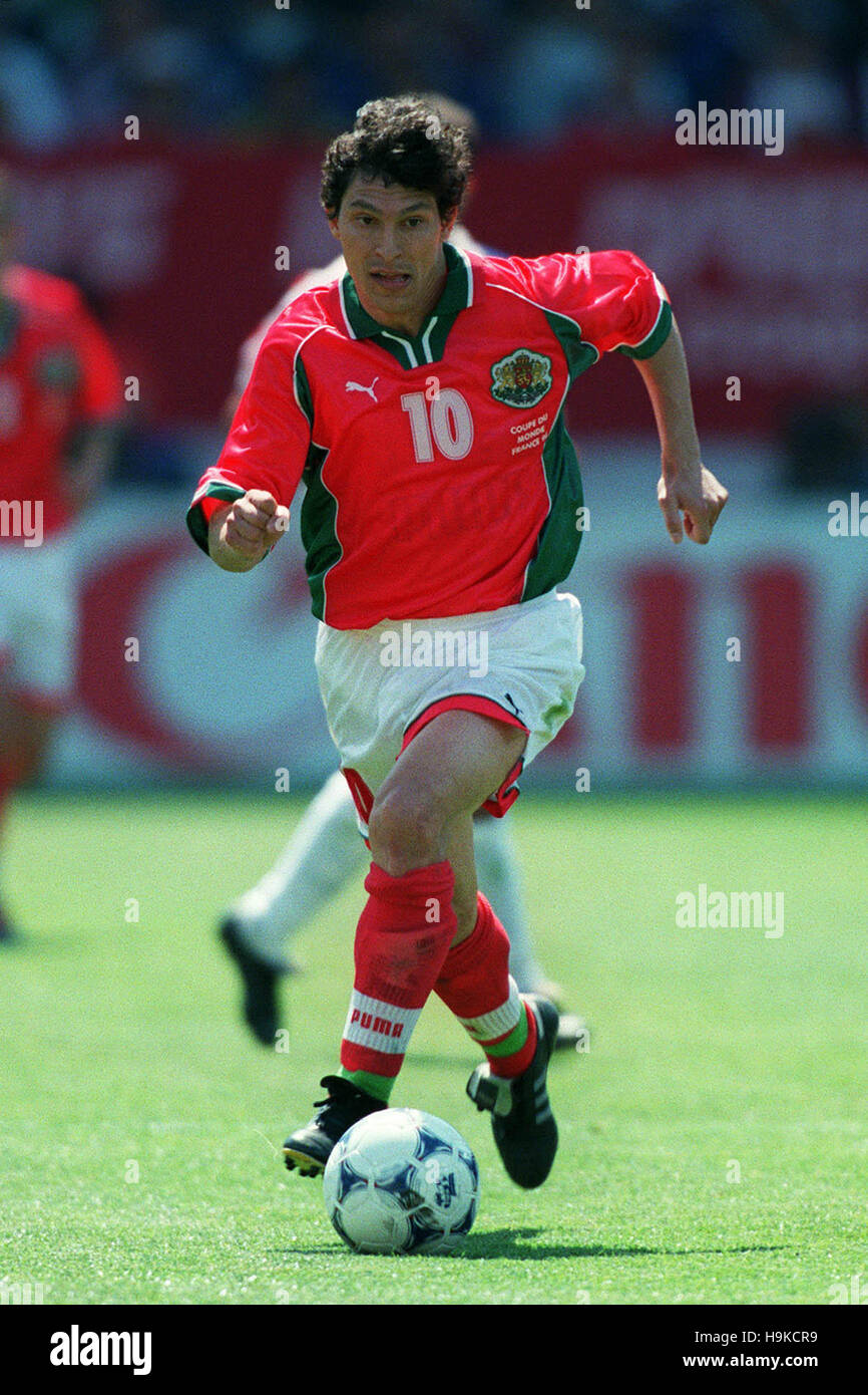 KRASSIMIR BALAKOV BULGARIA 10 June 1998 Stock Photo - Alamy