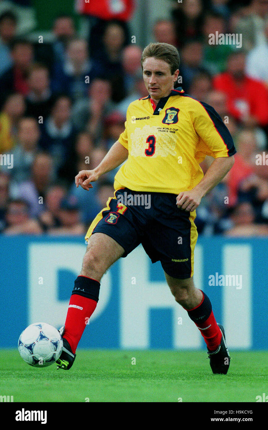 TOMMY BOYD SCOTLAND & CELTIC FC 16 June 1998 Stock Photo - Alamy