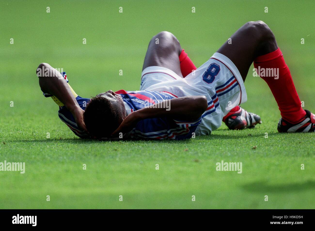 MARCEL DESAILLY FRANCE & CHELSEA FC 24 June 1998 Stock Photo - Alamy