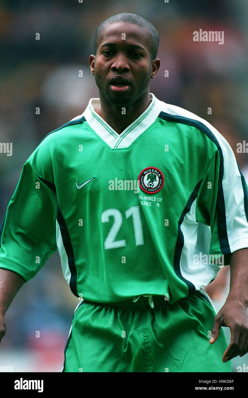 GODWIN OKPARA NIGERIA 25 June 1998 Stock Photo - Alamy