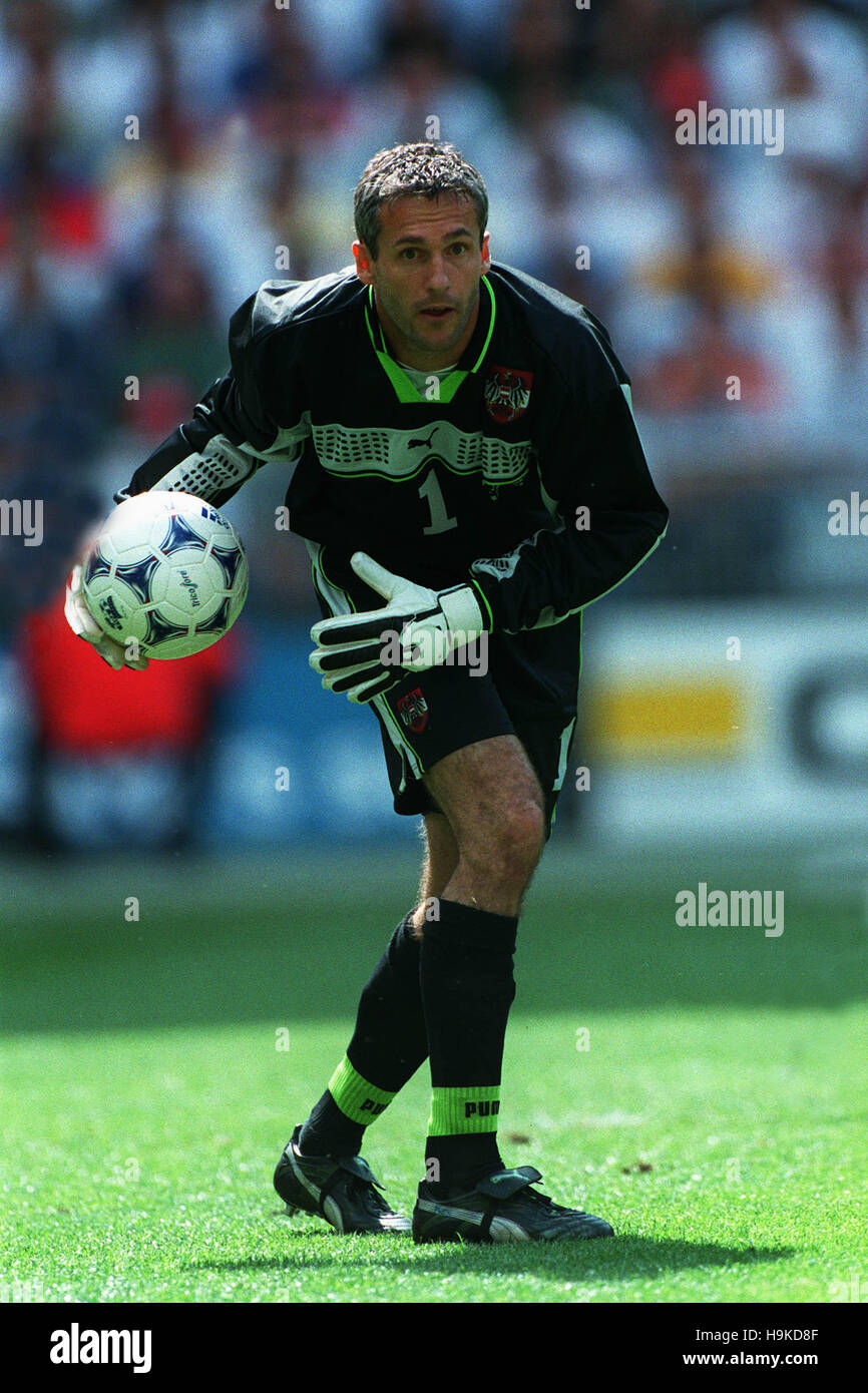 MICHAEL KONSEL AUSTRIA 02 July 1998 Stock Photo - Alamy