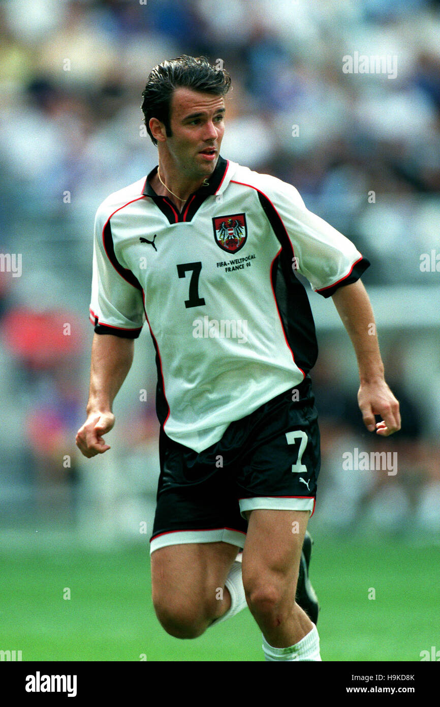 MARIO HAAS AUSTRIA 02 July 1998 Stock Photo - Alamy