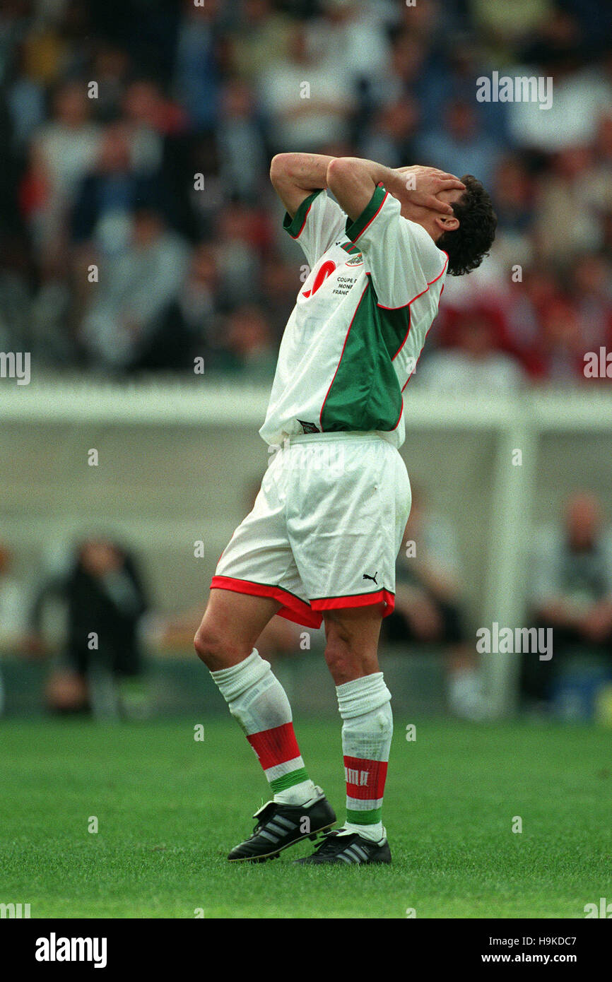 KRASSIMIR BALAKOV BULGARIA & VFB STUTTGART 03 July 1998 Stock Photo - Alamy