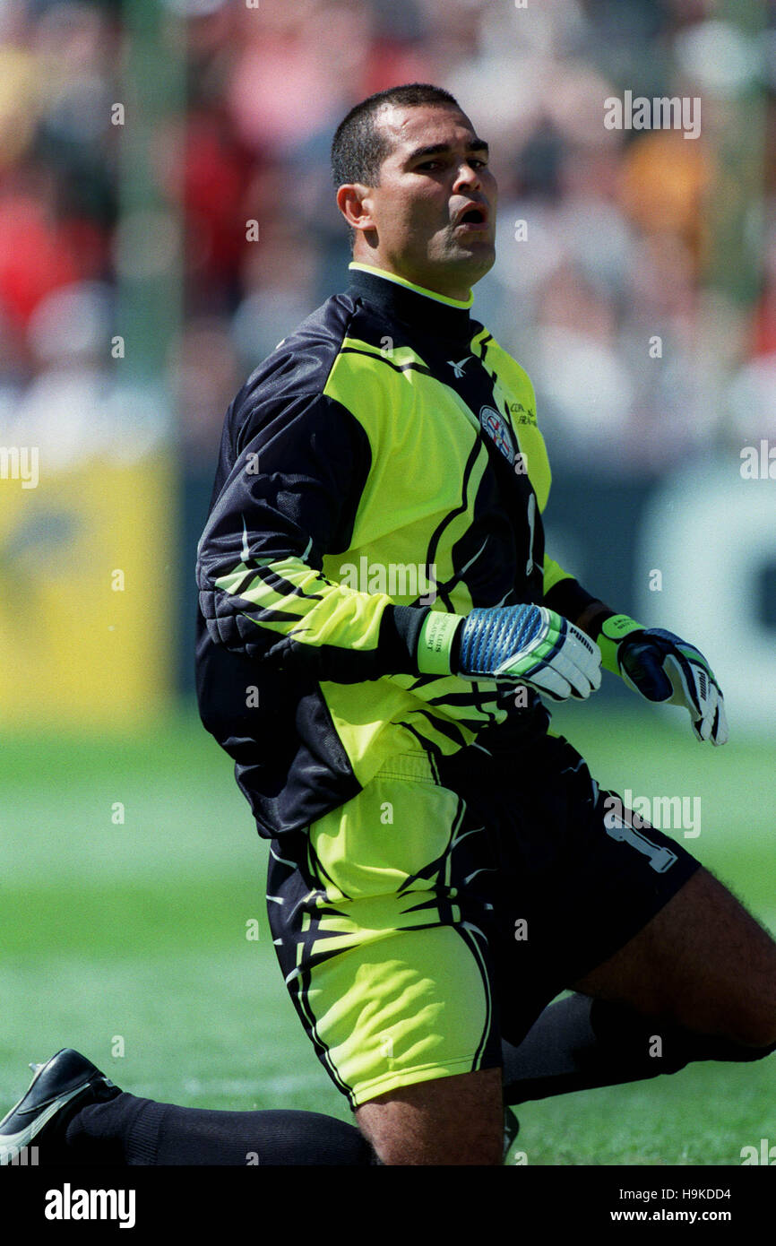 JOSE LUIS CHILAVERT PARAGUAY & VELEZ SARSFIELD 06 July 1998 Stock Photo ...