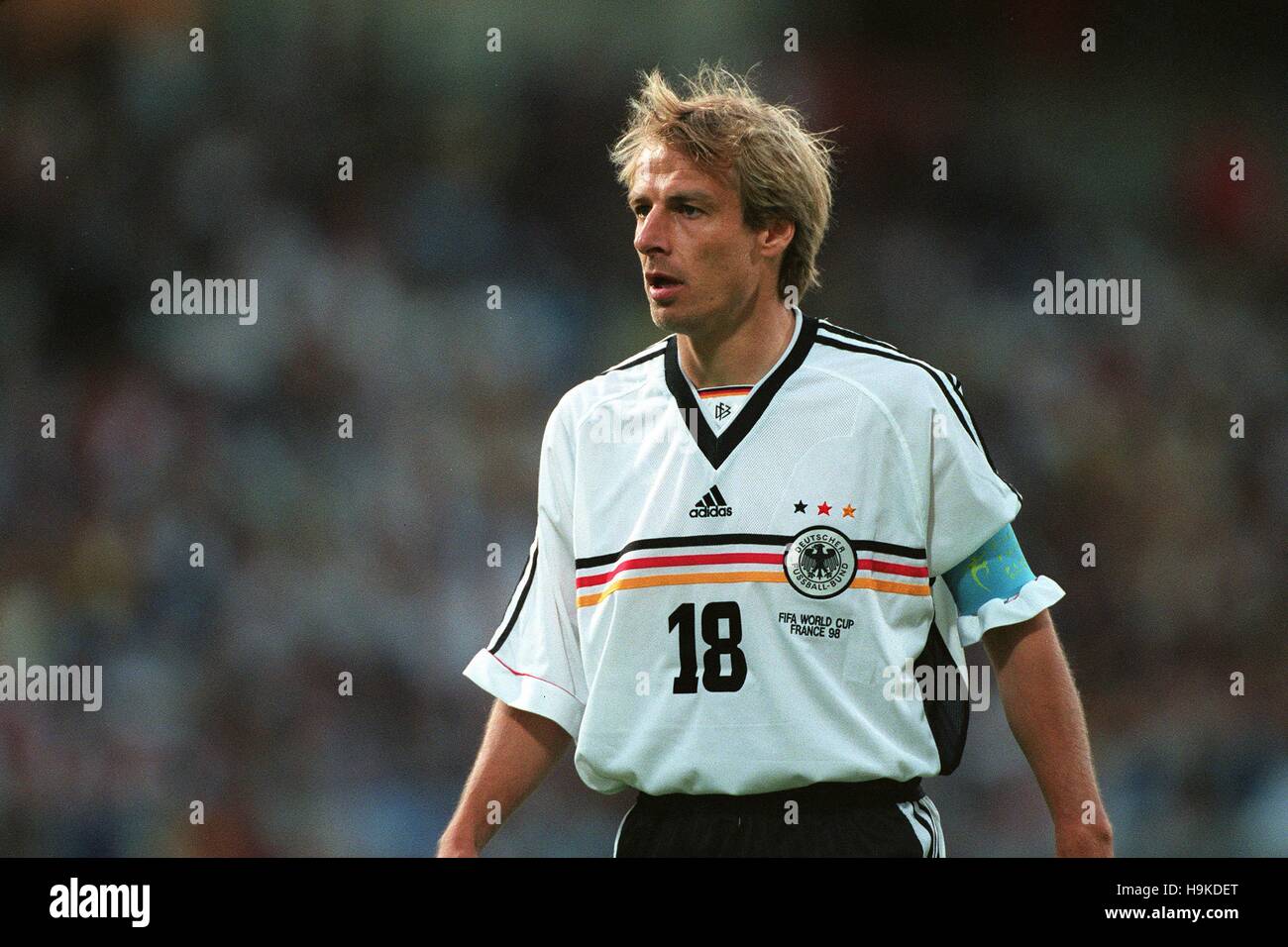 JURGEN KLINSMANN GERMANY 04 July 1998 Stock Photo - Alamy