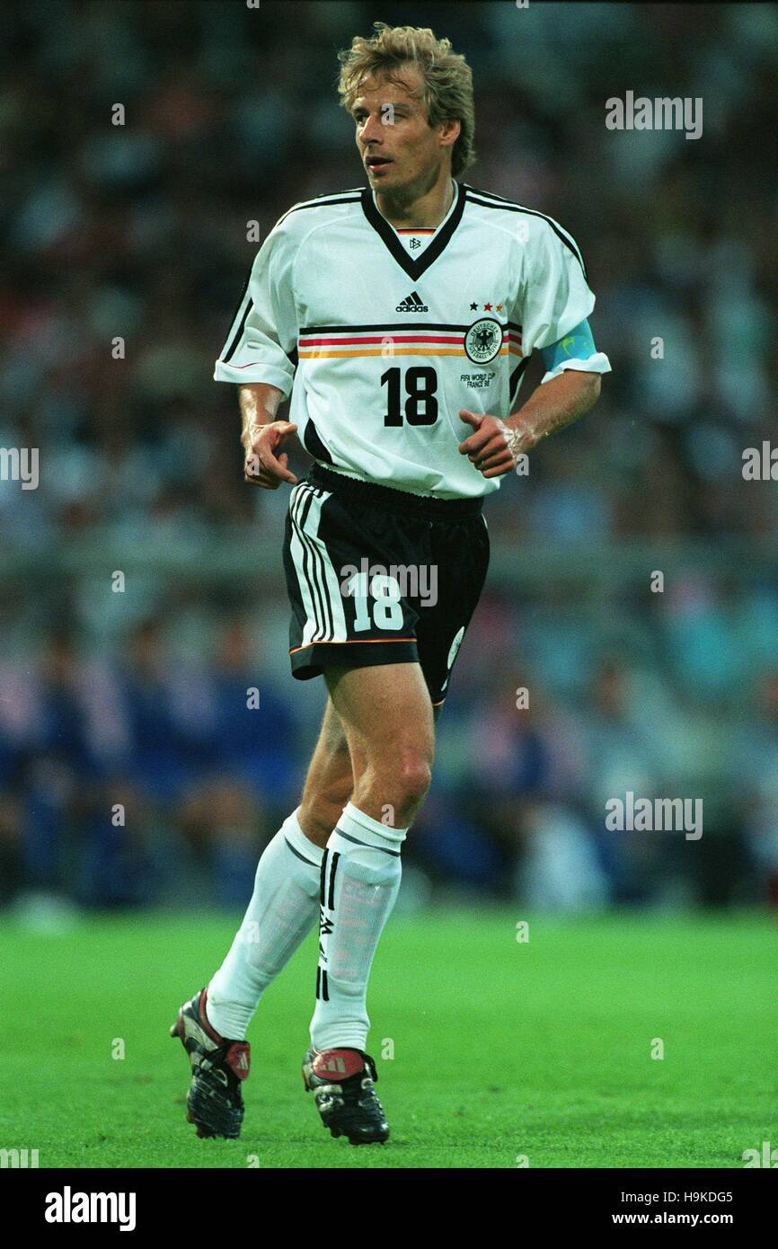 JURGEN KLINSMANN GERMANY 04 July 1998 Stock Photo: 126432213 - Alamy JURGEN KLINSMANN GERMANY 04 July 1998 Stock Photo: 126432213 - Alamy