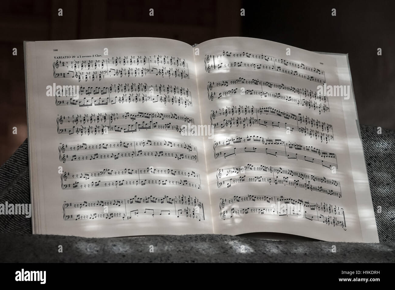 multiple beautiful detailed views of piano keys and notes and sheet ...