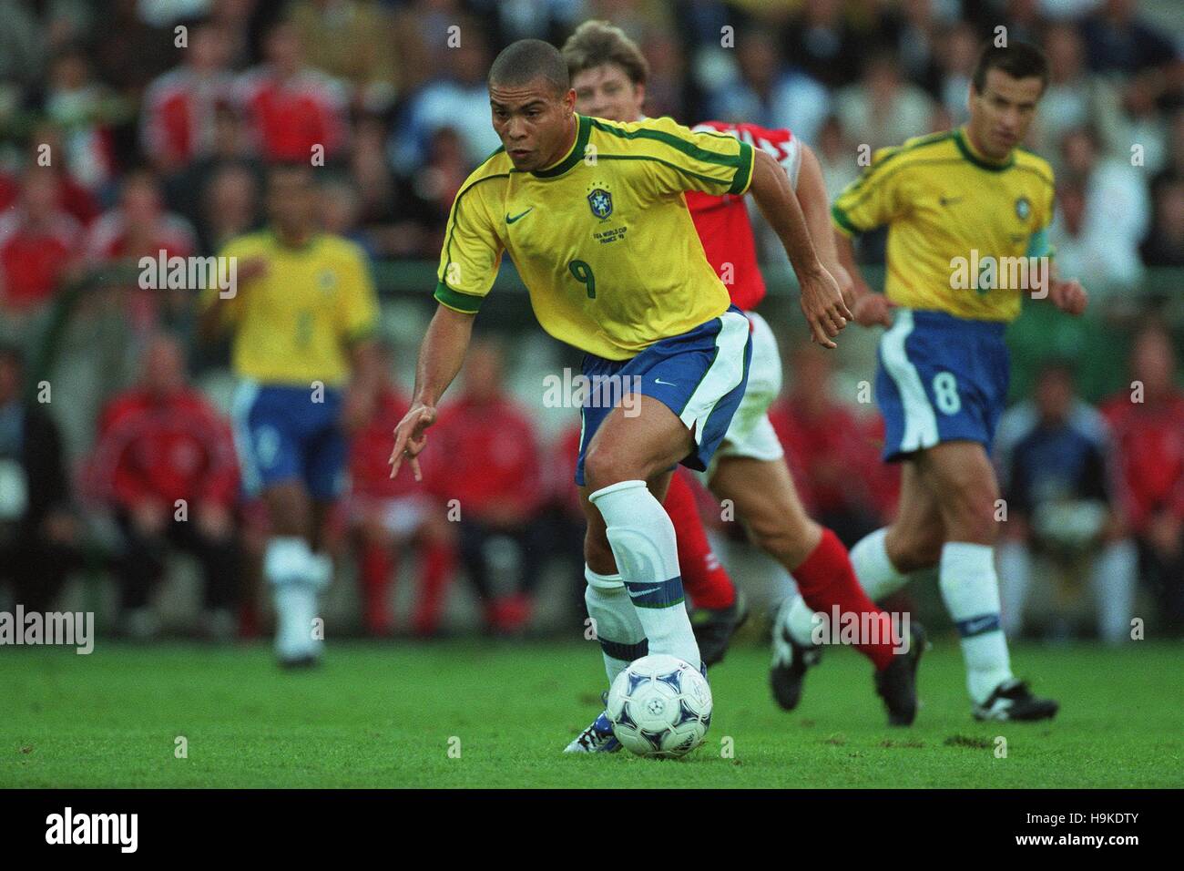 RONALDO BRAZIL & INTER MILAN 07 July 1998 Stock Photo - Alamy