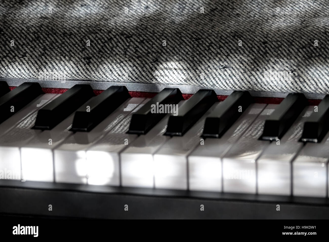 multiple beautiful detailed views of piano keys and notes and sheet ...