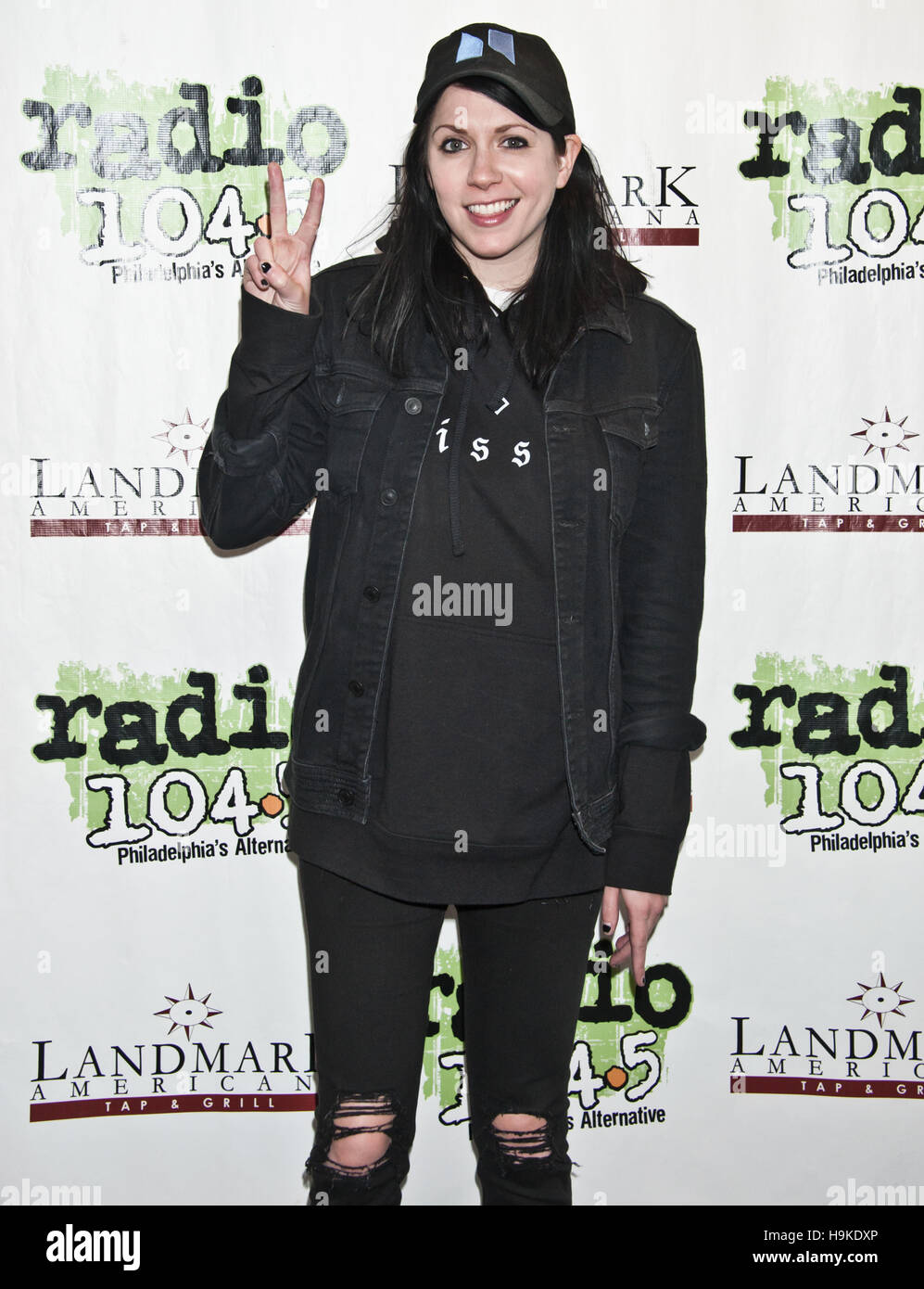 Bala Cynwyd, PA, USA. 22nd November, 2016. American Singer-Songwriter K ...