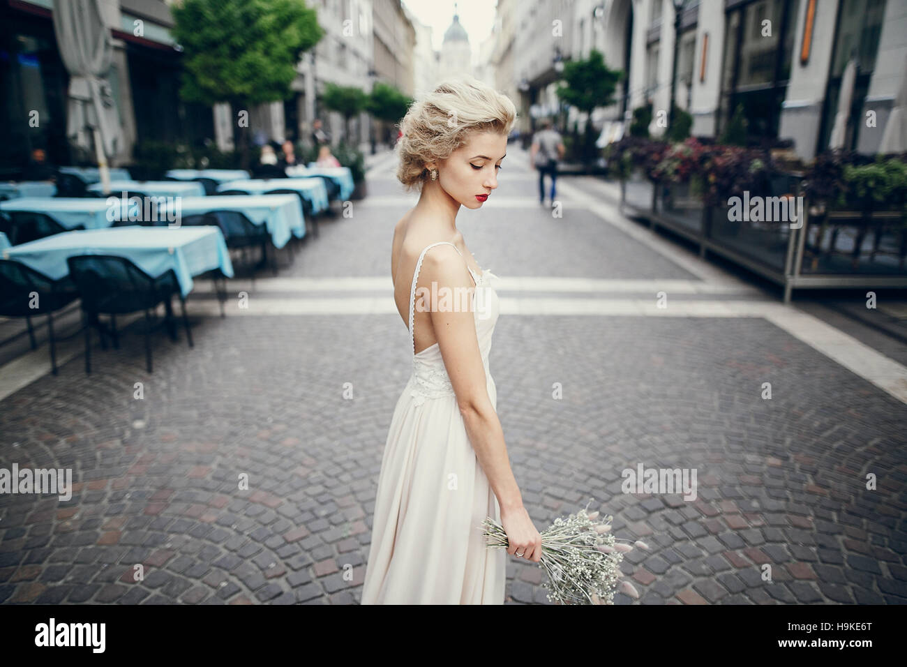 wedding day in Budapest Stock Photo - Alamy