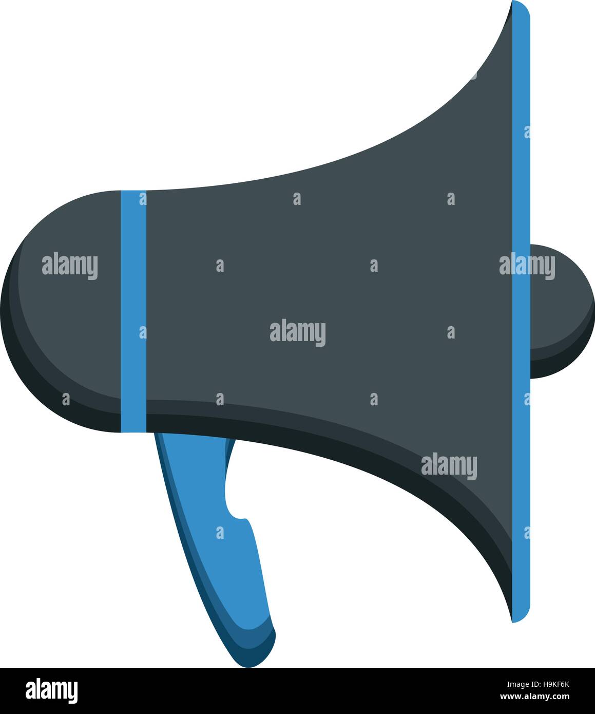 Bullhorn megaphone loudspeaker Stock Vector Image & Art - Alamy