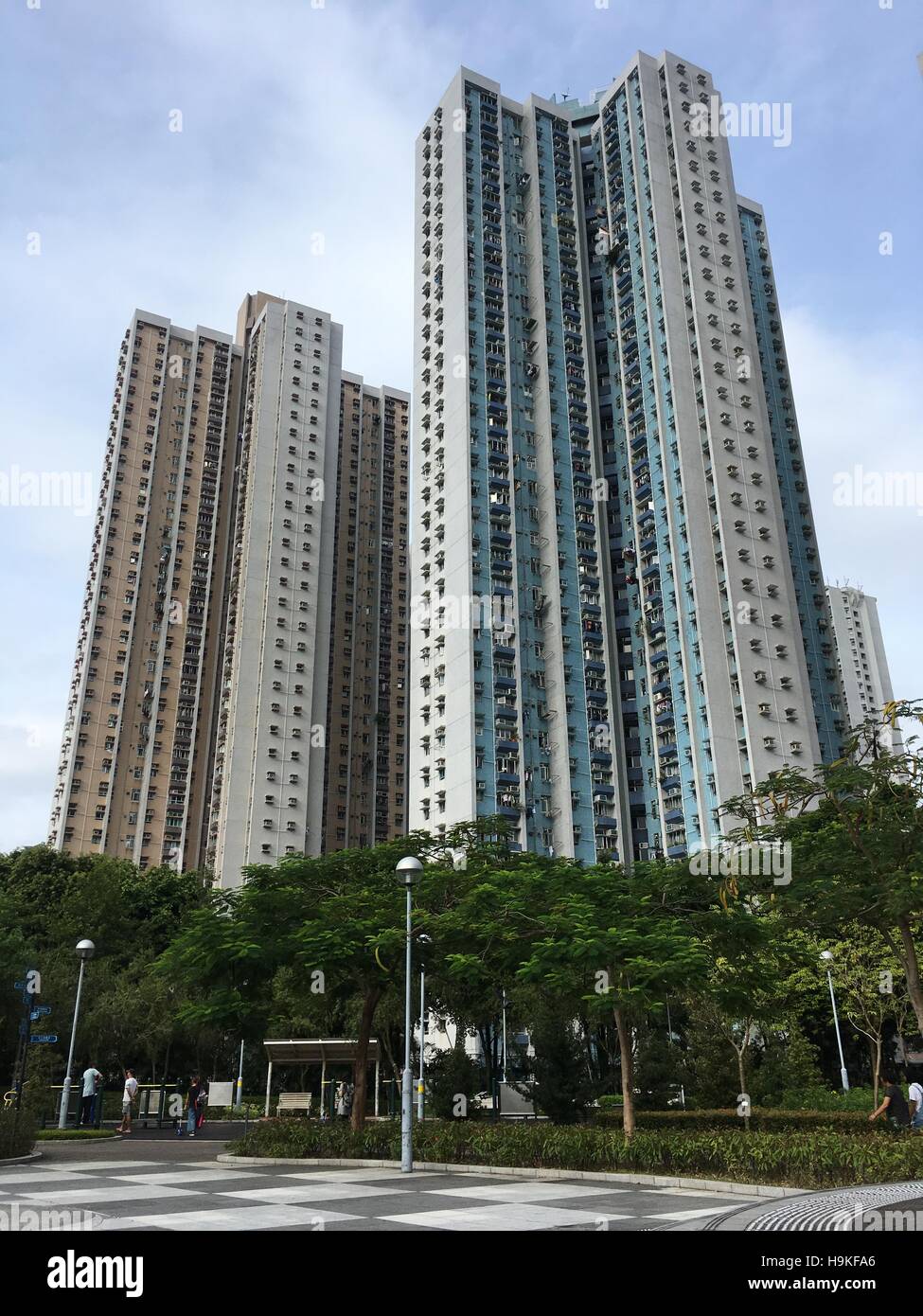 Council Flats buildings in Hong Kong Stock Photo - Alamy