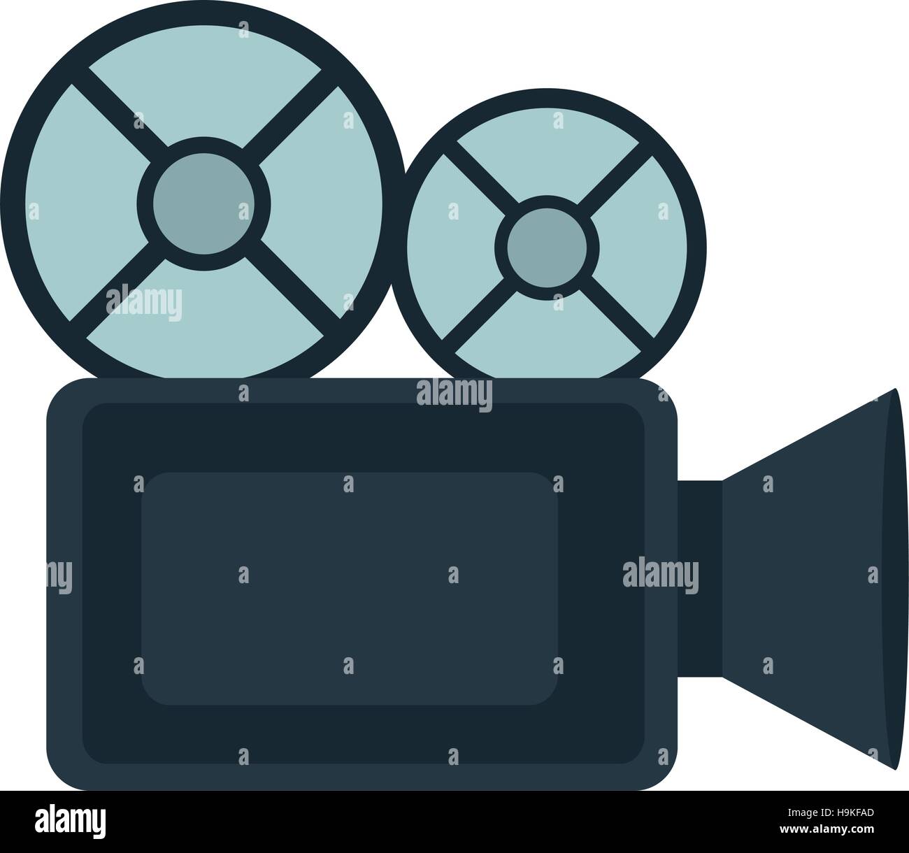 Vintage camcorder Stock Vector Images - Alamy