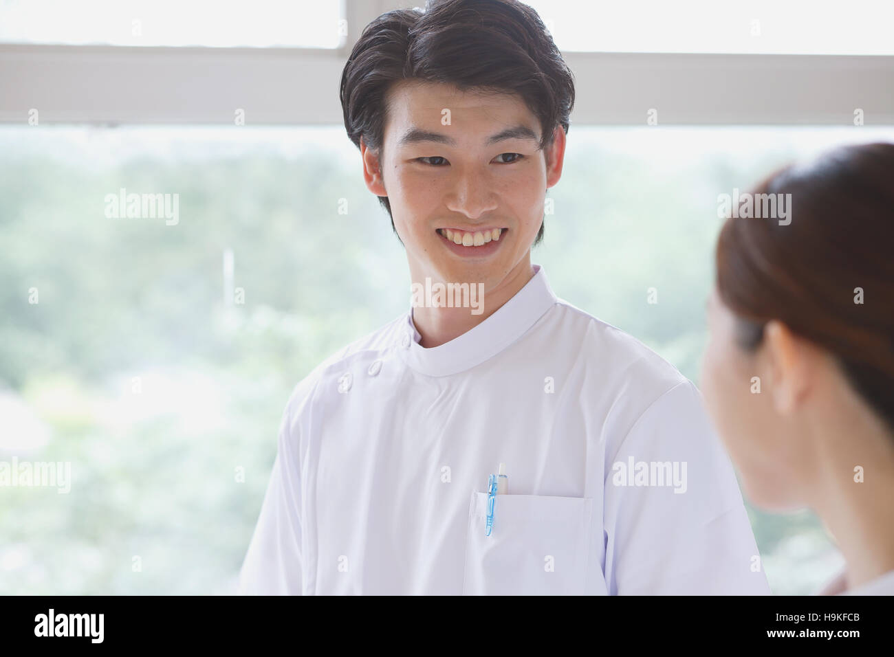 Two Nurses Conversation High Resolution Stock Photography and Images ...