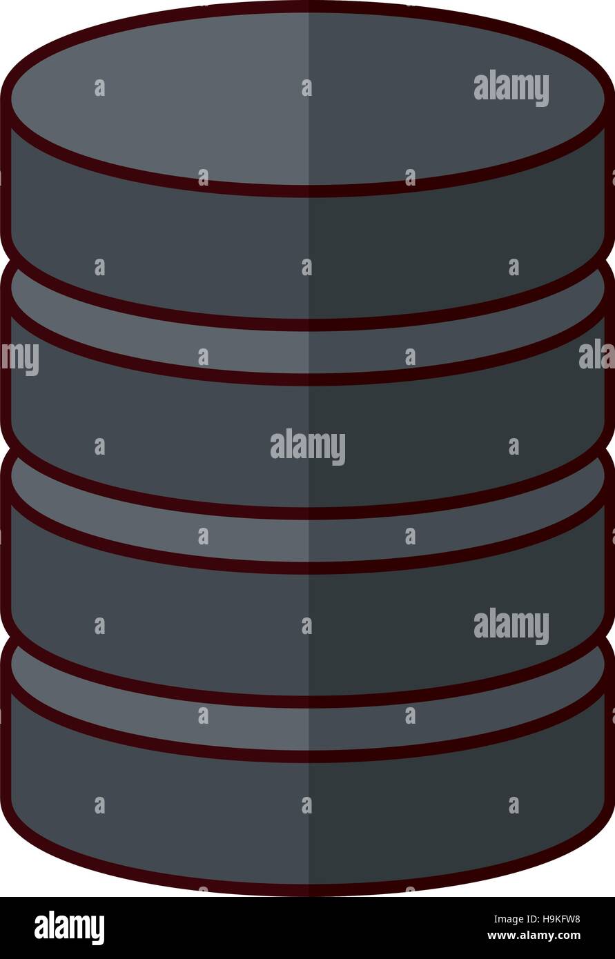 Database virtual storage Stock Vector Image & Art - Alamy