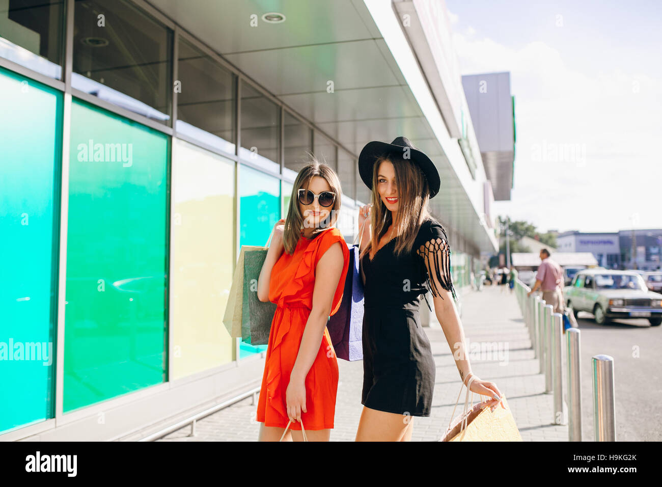 girl is shopping Stock Photo - Alamy