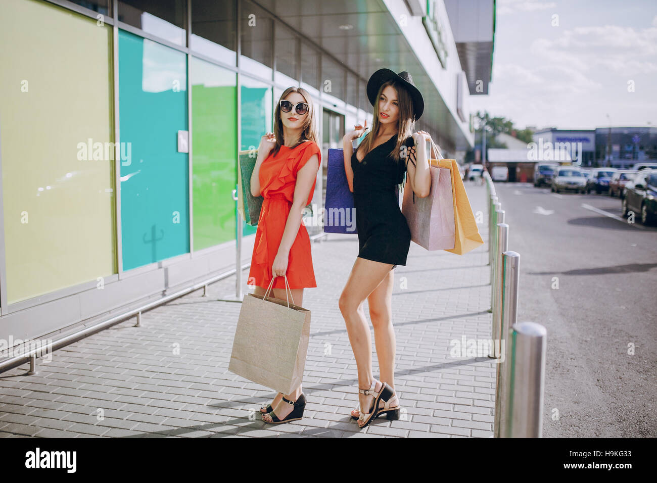 girl is shopping Stock Photo - Alamy