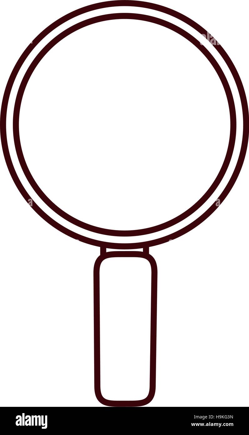 magnifying glass lupe Stock Vector Image & Art - Alamy