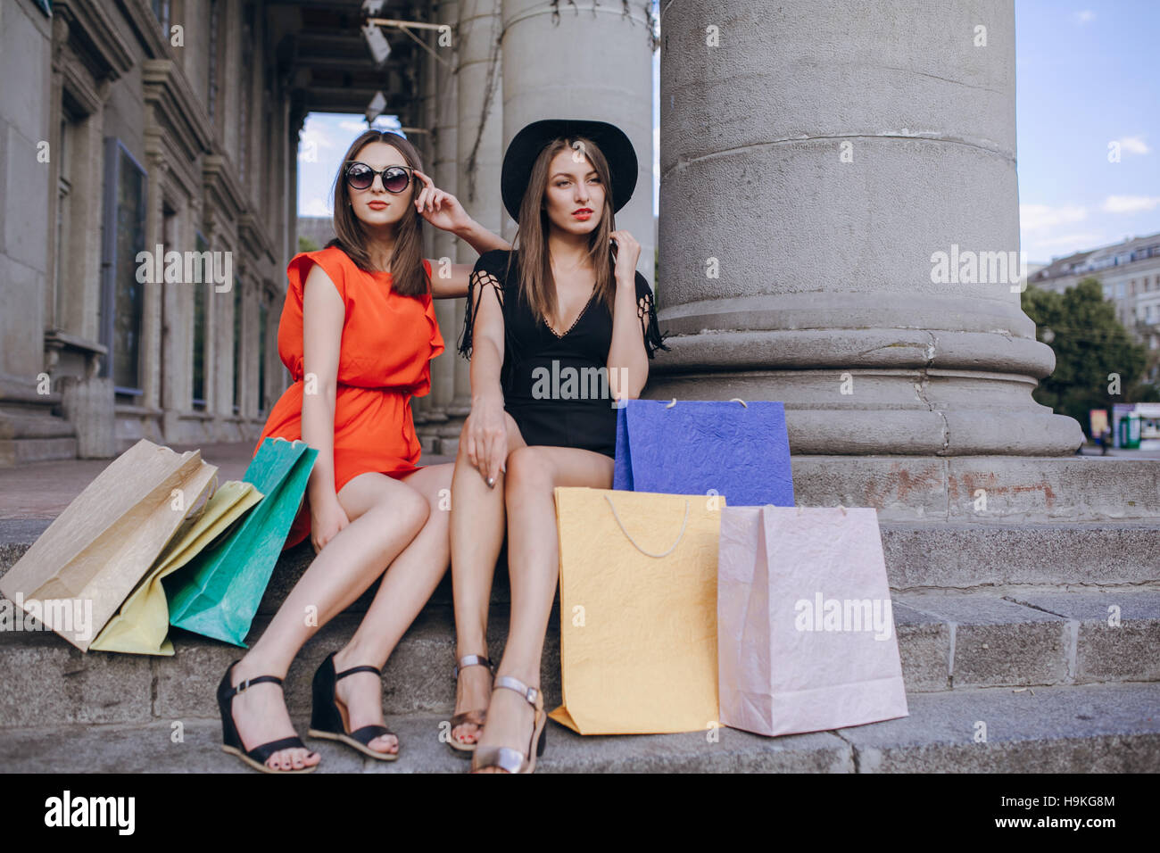 girl is shopping Stock Photo - Alamy