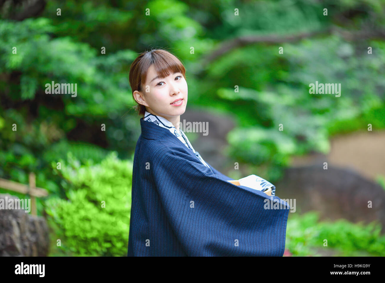 Japanese Hot Spring Woman High Resolution Stock Photography and Images ...