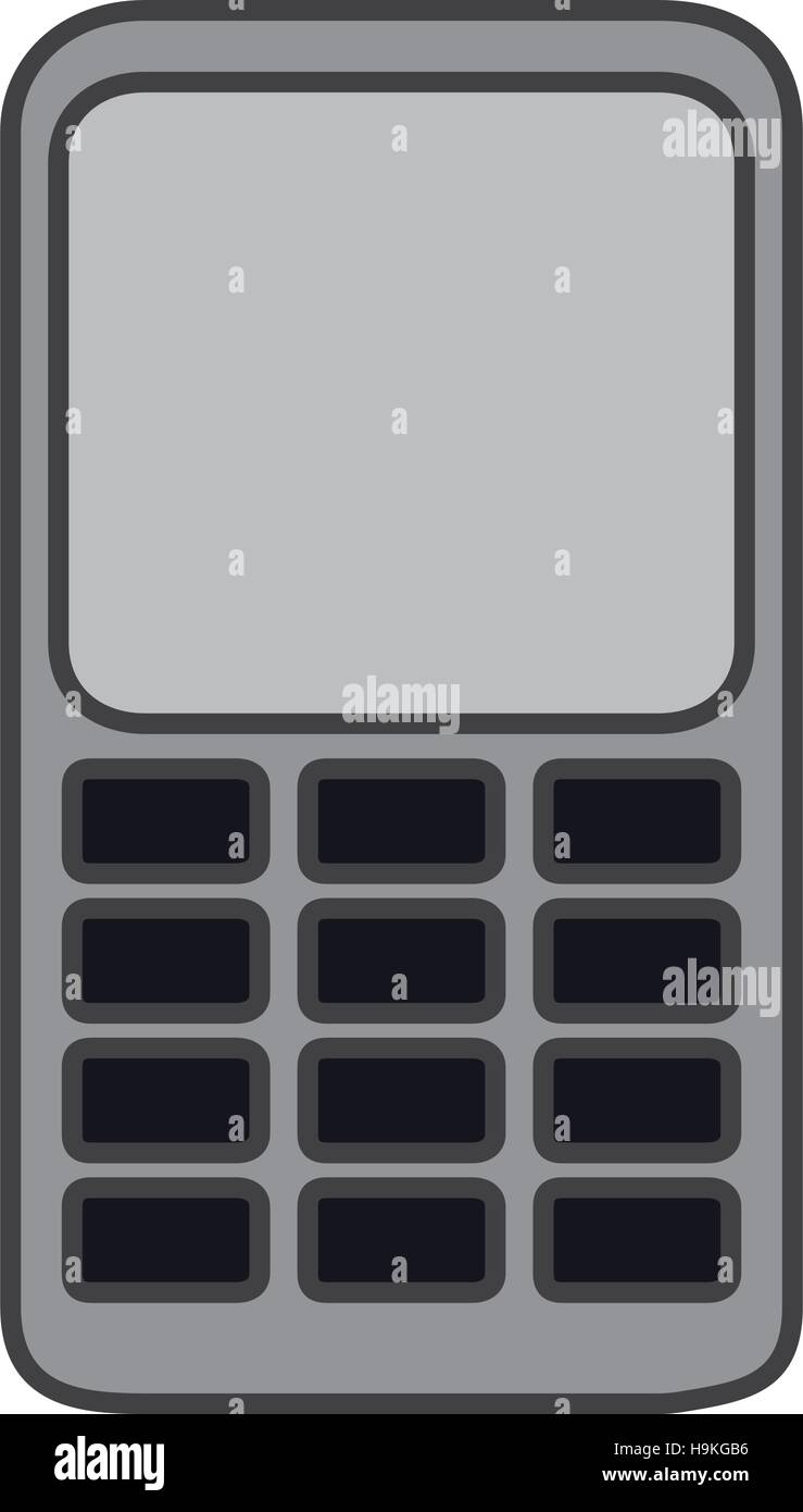Cellphone mobile phone technology Stock Vector Image & Art - Alamy
