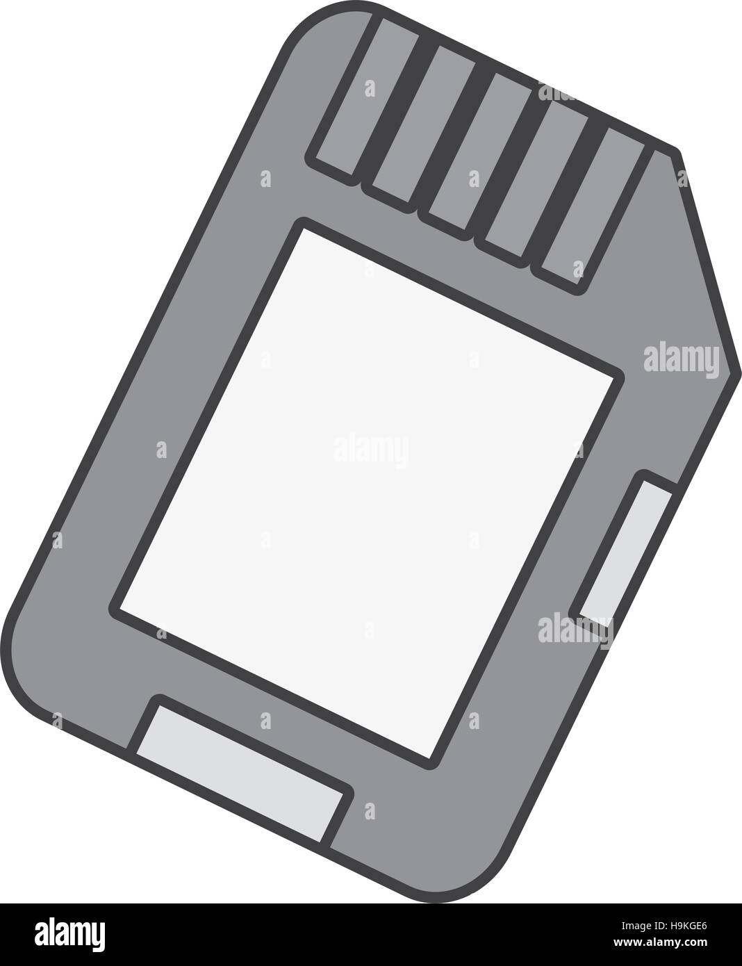 Microsd card Stock Vector Images - Alamy