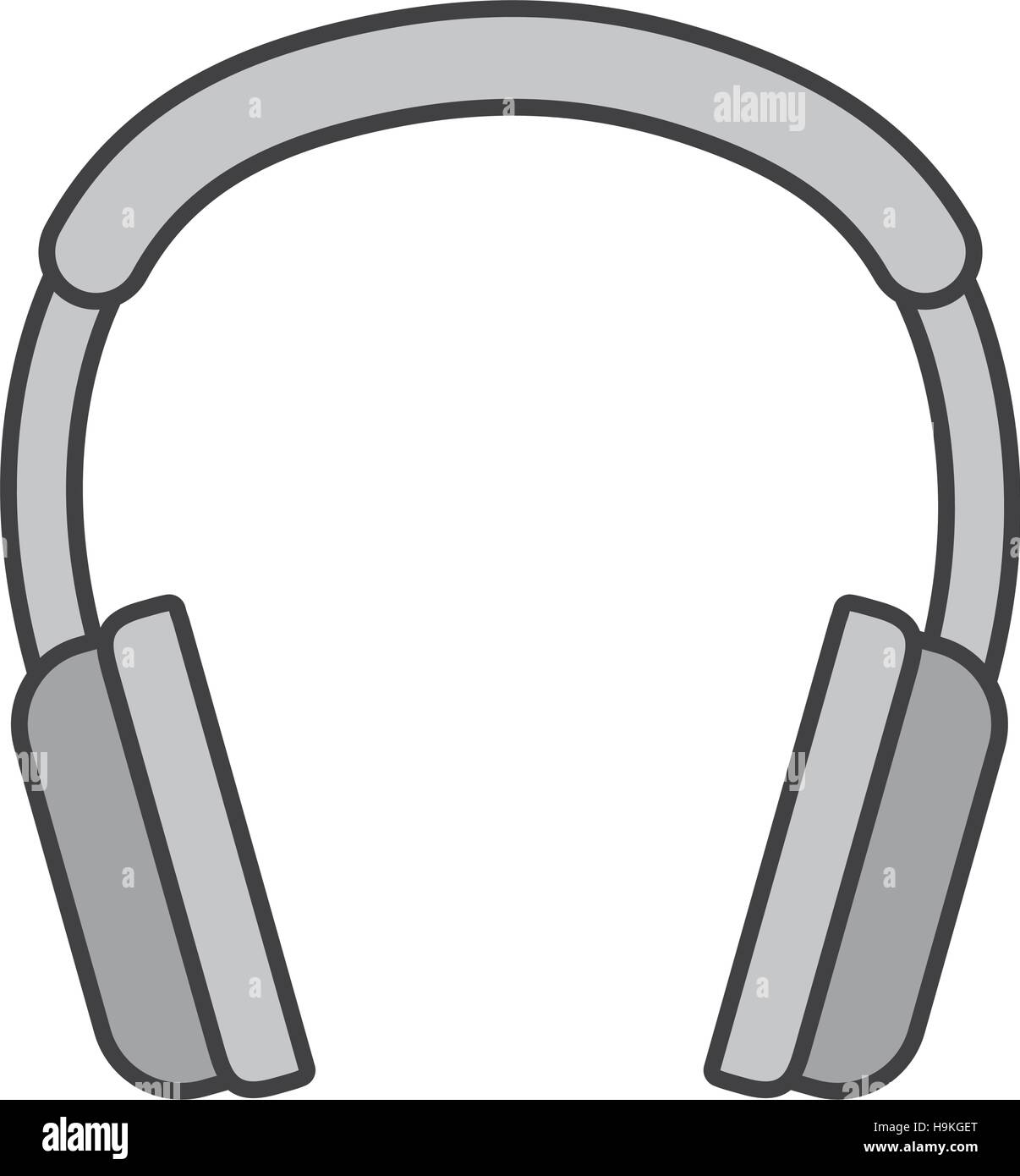 headset audio device icon Stock Vector Image & Art - Alamy