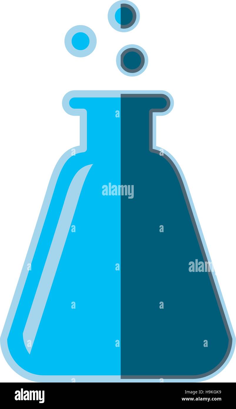 chemistry flask glass Stock Vector Image & Art - Alamy