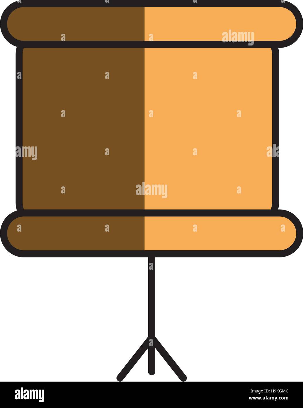 school orange board Stock Vector Image & Art - Alamy