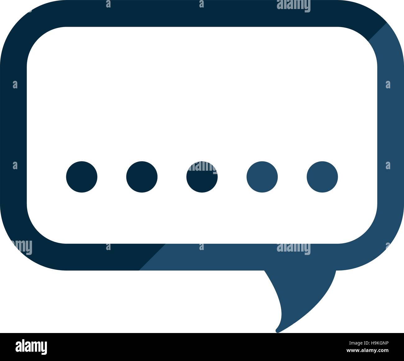 chat bubble symbol Stock Vector Image & Art - Alamy